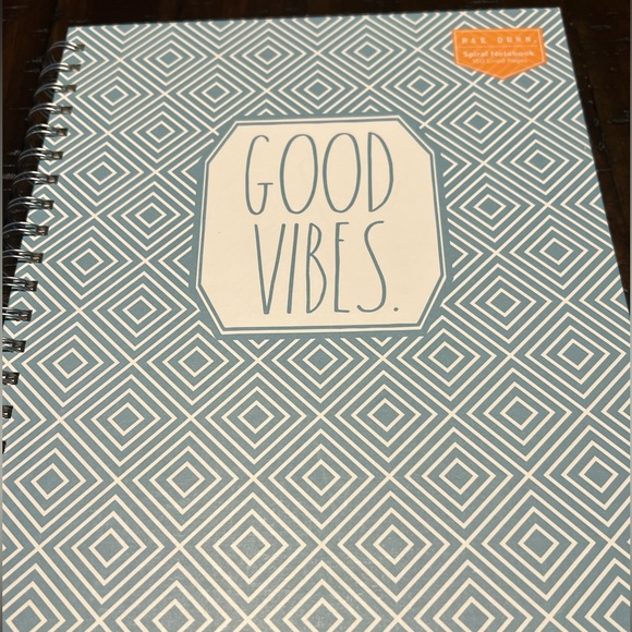 Rae Dunn | Office | Rae Dunn Good Vibes Spiral Notebook | Poshmark